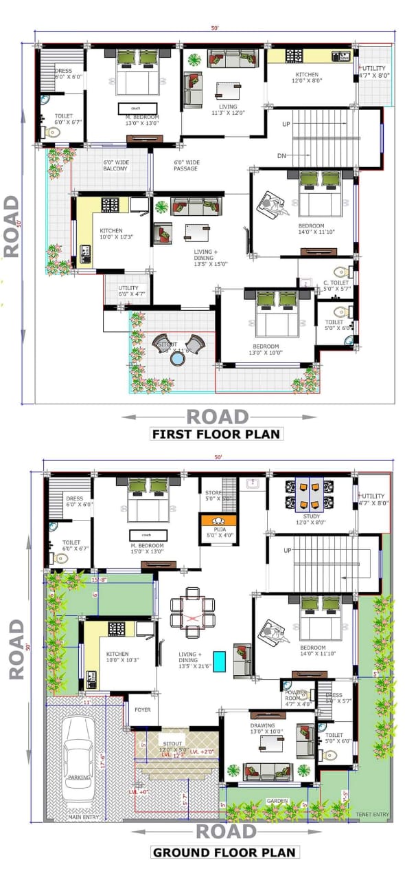 Best Architect Designer in Bihar & Jharkhand | House Floor Plans ...